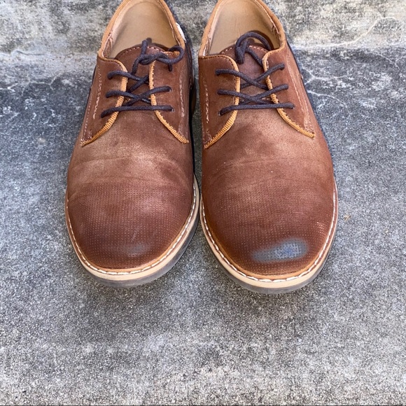 Freeman Boys | Shoes | Freeman Boys Brown Suede Boys Dress Shoes Size 2 ...